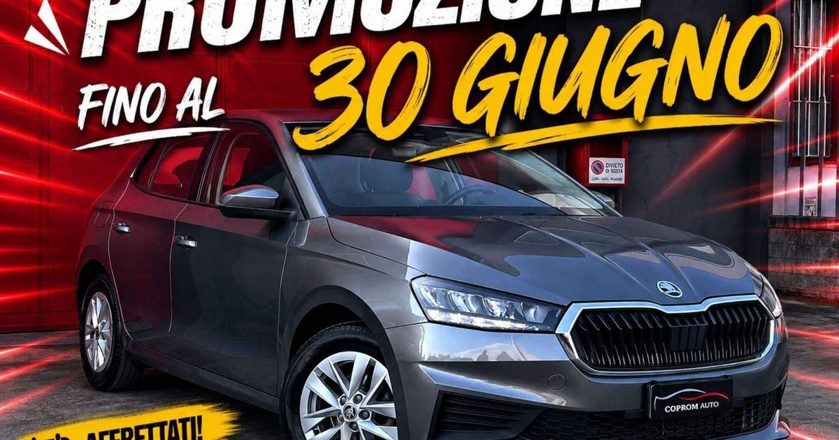 Skoda Fabia 1.0 mpi 2022 Ambition - *PRMZIONE* Usata Benzina con 75.000 ...