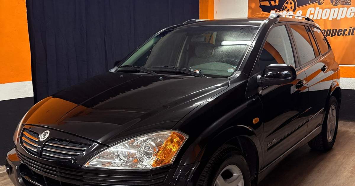 SsangYong Kyron STUPENDA SSANGYONG KIRON UNICO PROPRIETARIO Usata ...